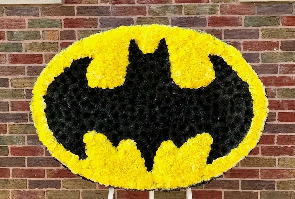 Batman Logo - Flower arrangements in Chicago, IL | Home | Fasan Florist